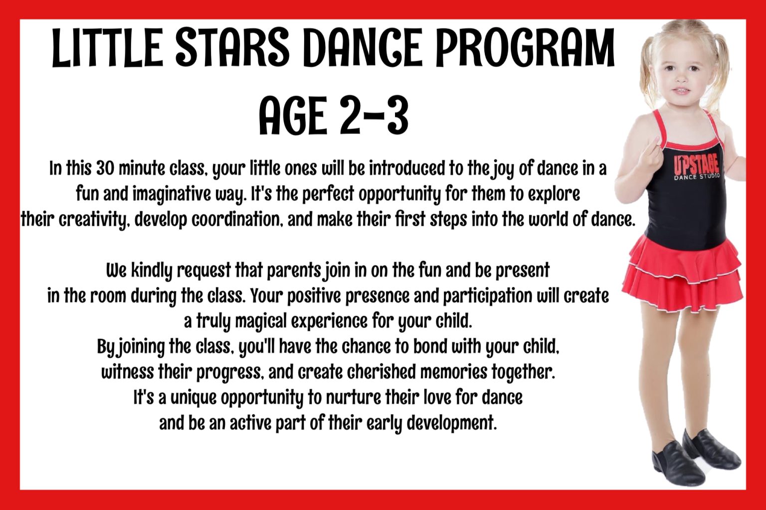 Little Stars * Upstage Dance Studio