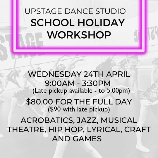 Holiday Workshop 2024 * Upstage Dance Studio
